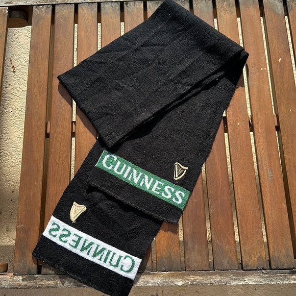 Guinness | Accessories | Guinness Scarf Black | Poshmark